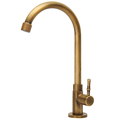 Kitchen faucet - Single Handle One Hole Electroplated Standard Spout ...